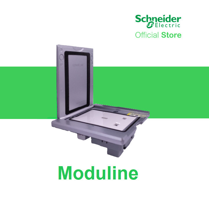 Schneider Electric Moduline Floor Socket Silver E228426_ABE | Shopee ...