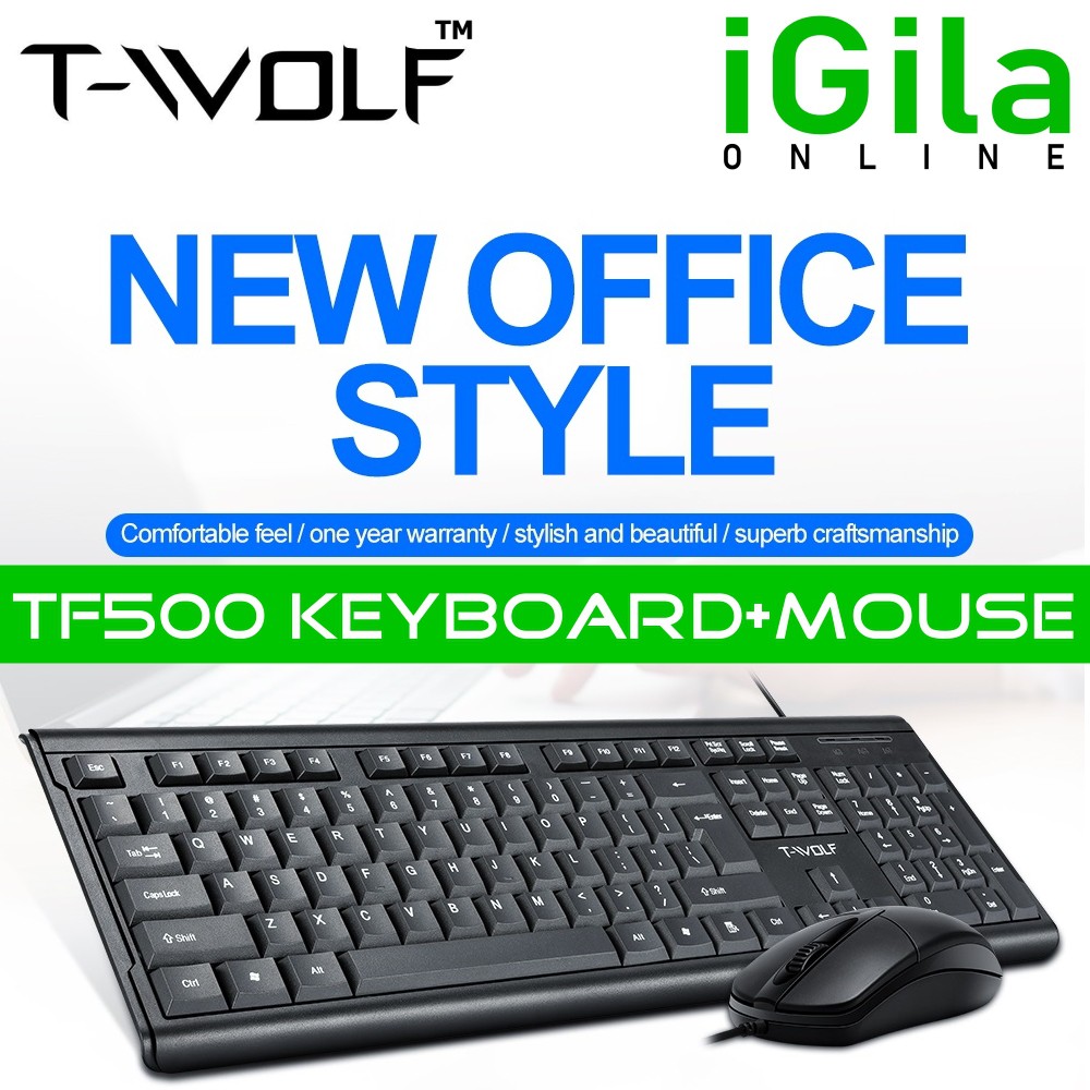 T-WOLF T15 T13 KEYBOARD / TF500 KEYBOARD SENSONIC K250 USB Keyboard ...