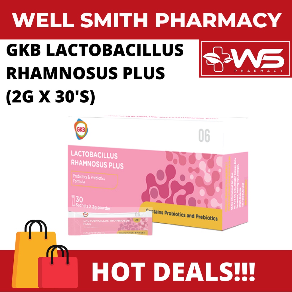 GKB LACTOBACILLUS RHAMNOSUS PLUS (2G X 30'S) | Shopee Malaysia