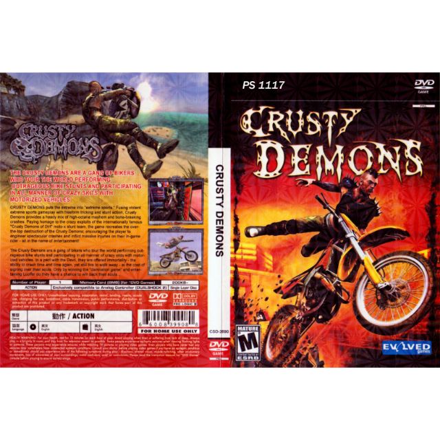 PS2 Games Collection Crusty Demons | Shopee Malaysia