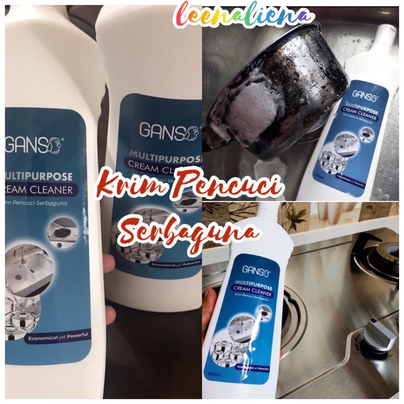 Cream Dishwash Multipurpose Surface Cleaning Cif - Krim Pencuci ...