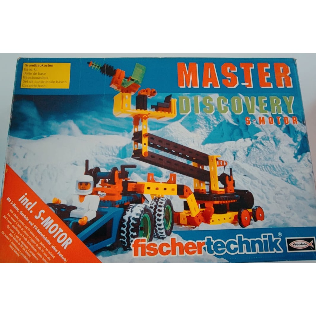 Fischertechnik Master Discovery + S-Motor | Shopee Malaysia