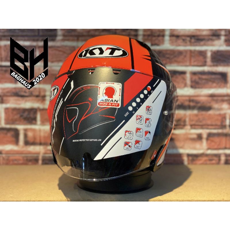 KYT NFJ HELMET / HELMET KYT NFJ SIMONE CORSI 2018 OPEN FACE | Shopee ...