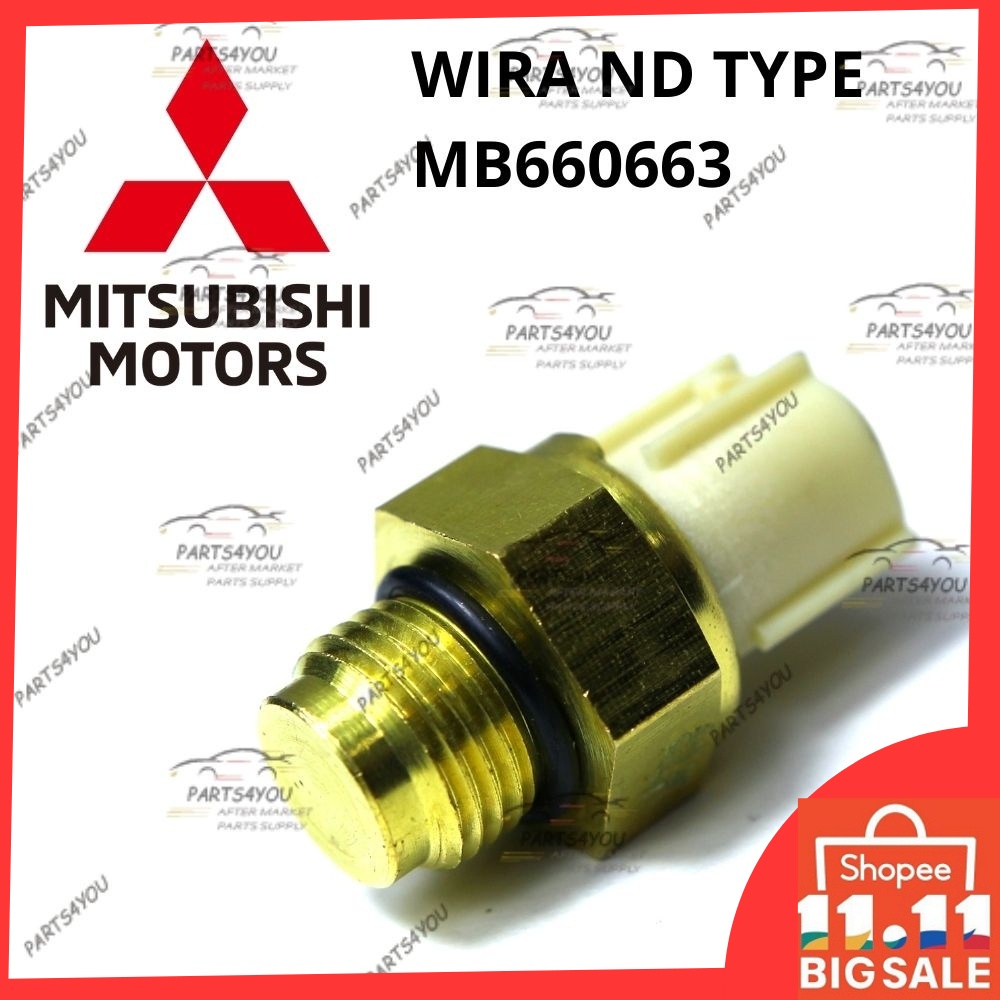 2 PIN PROTON WIRA 1.3 1.5 DENSO TYPE RADIATOR THERMO FAN SWITCH ...