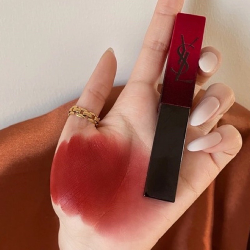 [CHINH Hang] YSL The Slim Lipstick 1966 Latest Red Velvet Shell Version ...