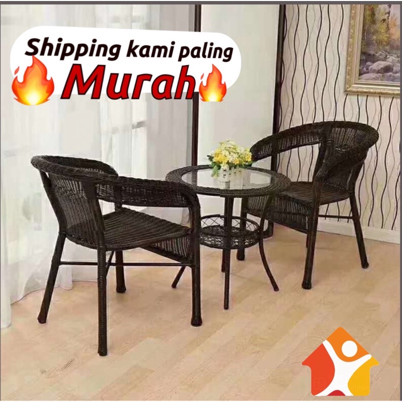 🔥SET MEJA SANTAI 5 KERUSI DAN 1 MEJA SESUAI | SET KERUSI MEJA SANTAI ...