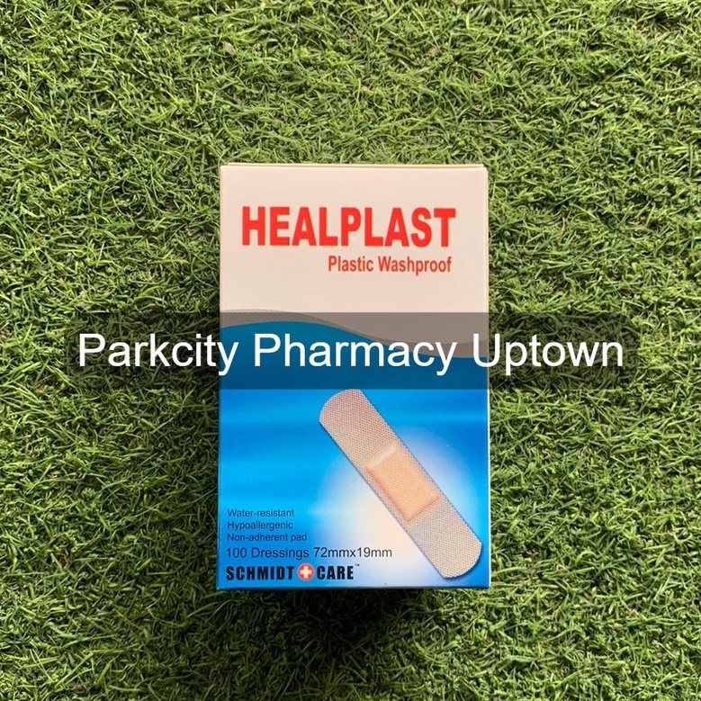 HealPlast Plastic Washproof Plaster 100s 72 x 19mm (First Aid) 5725 ...
