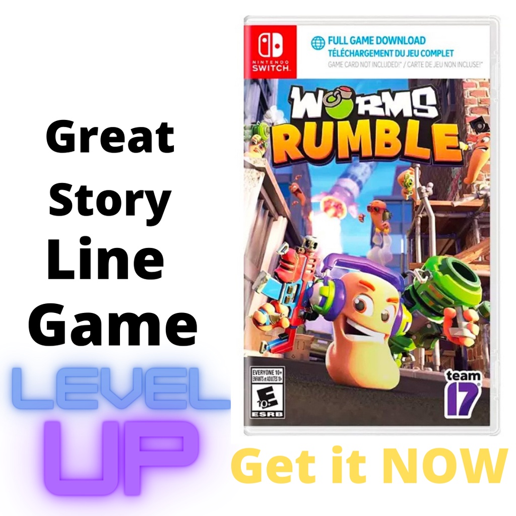 (Ready Stock) NSW Switch Worms Rumble Fully Loaded Edition Chi/Eng ...