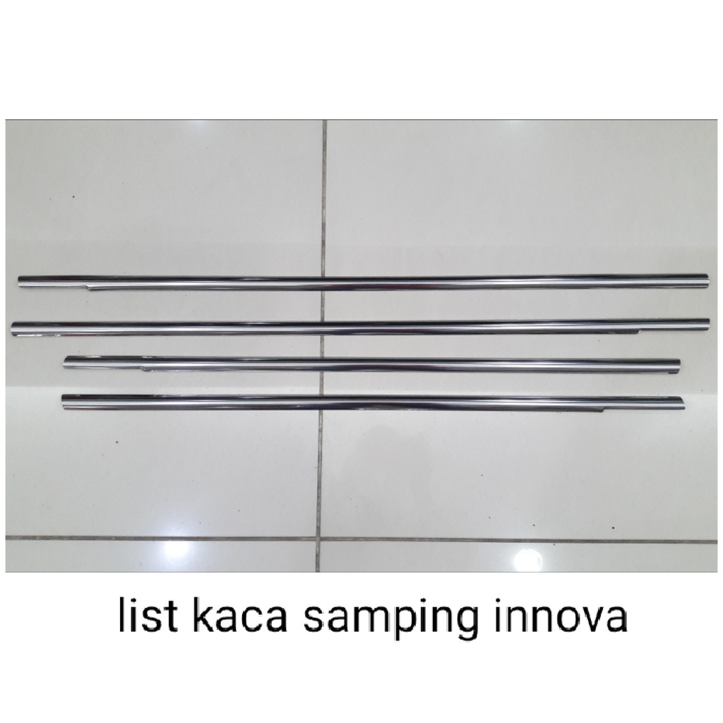 List Of TOYOTA INNOVA CROME-WINDOW LINER INNOVA NEW Car Door Side ...