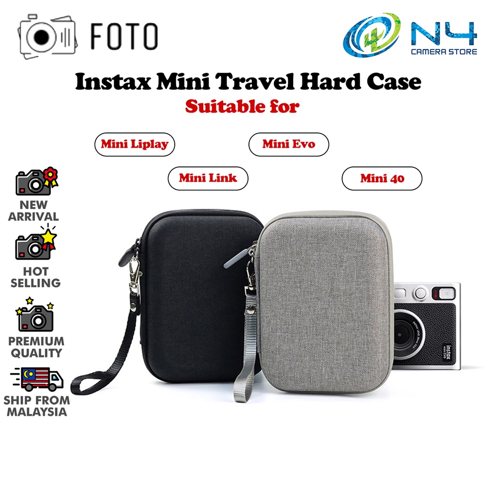 Mini Carrying Case Hard Case Box Storage Bag For FUJIFILM Instax mini ...