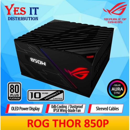 ASUS ROG Thor 1000P2/1000P3/850W/1200W P/ ROG Strix 850W Gold Aura ...
