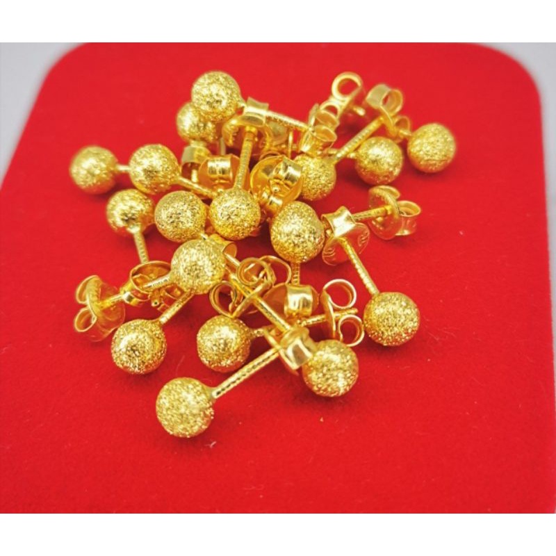 Subang paku lolipop emas 916 tulen | Shopee Malaysia