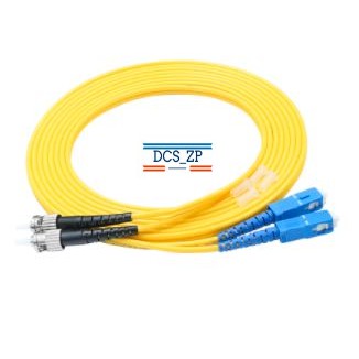 1Meter SC/UPC to ST/UPC SM OS1 Duplex Fiber Optic Patch Cord Cable ...