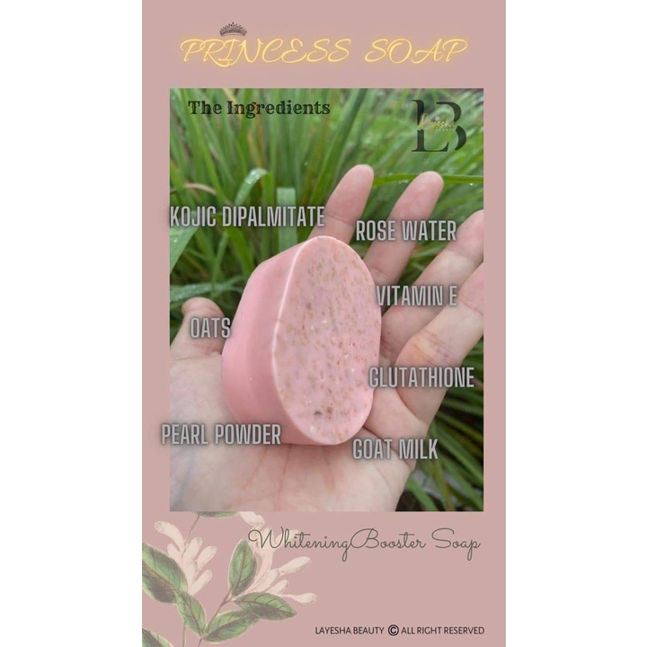 SABUN PRINCESS | PRINCESS SOAP (WHITENING BOOSTER SOAP) | Shopee Malaysia