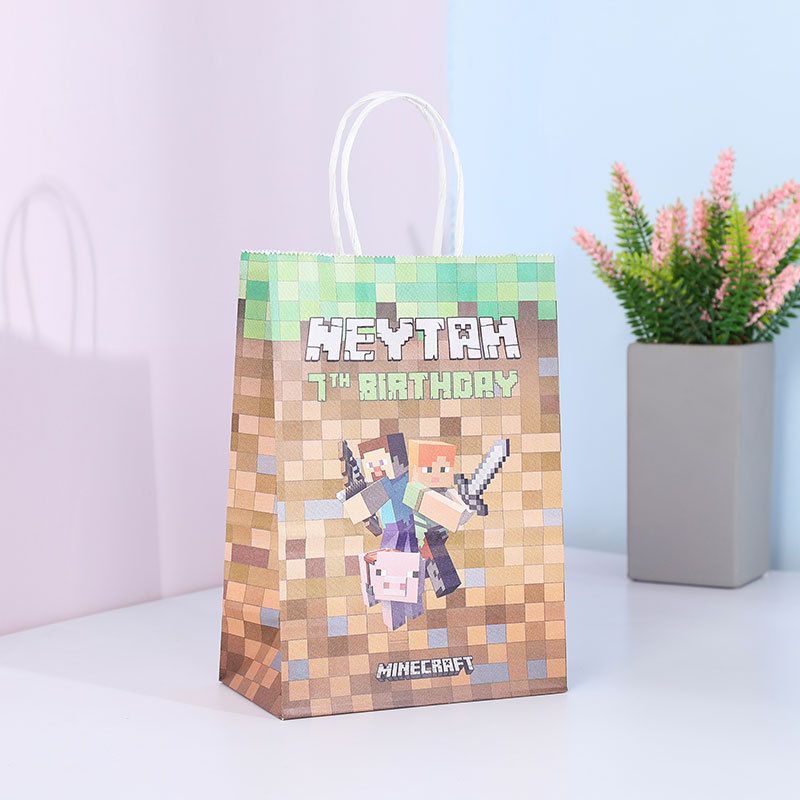 Goodies paper bag Cartoon kids children birthday party Frozen roblox ...