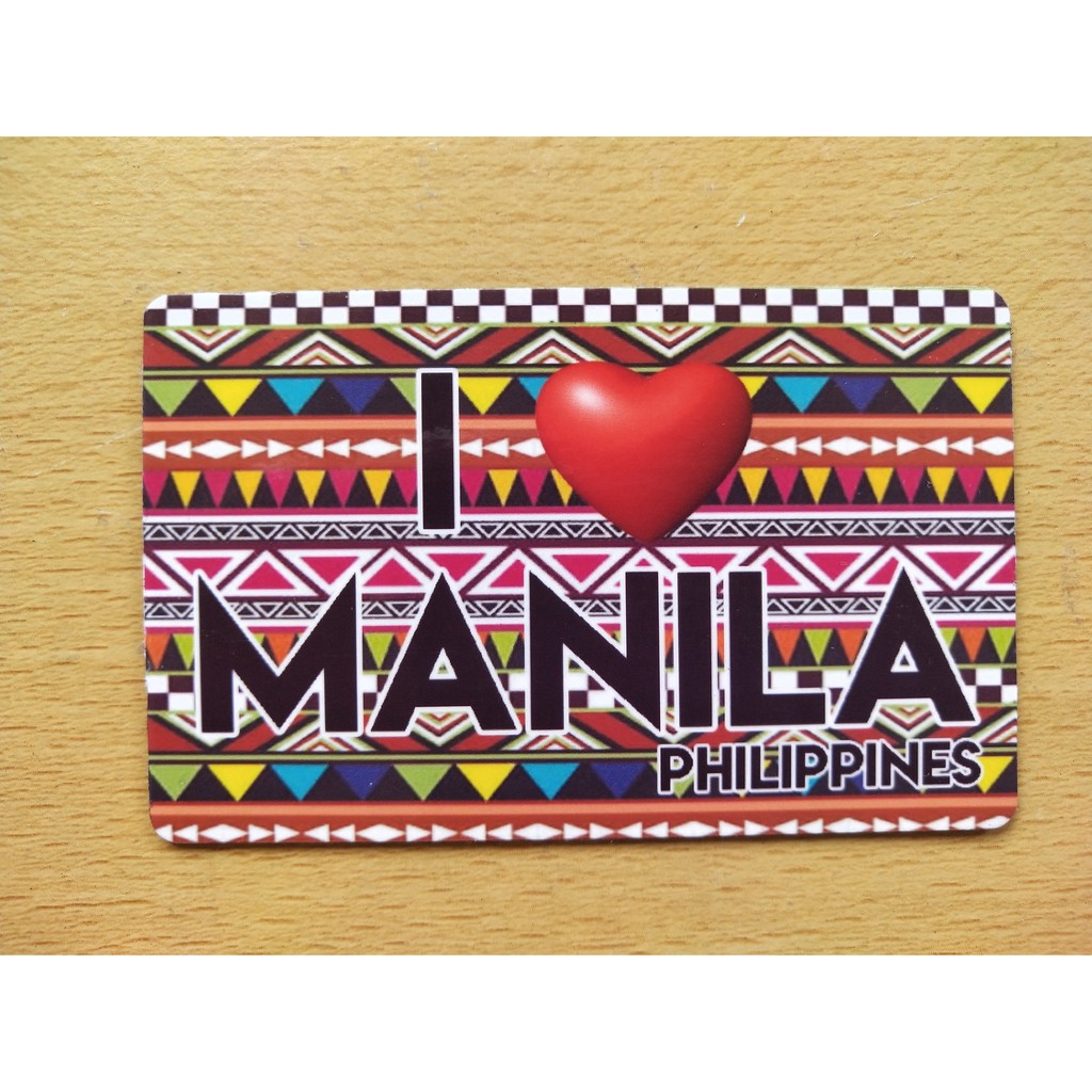La Union, Baguio, Cebu, Manila Philippine Rubber Magnet Souvenir Design ...