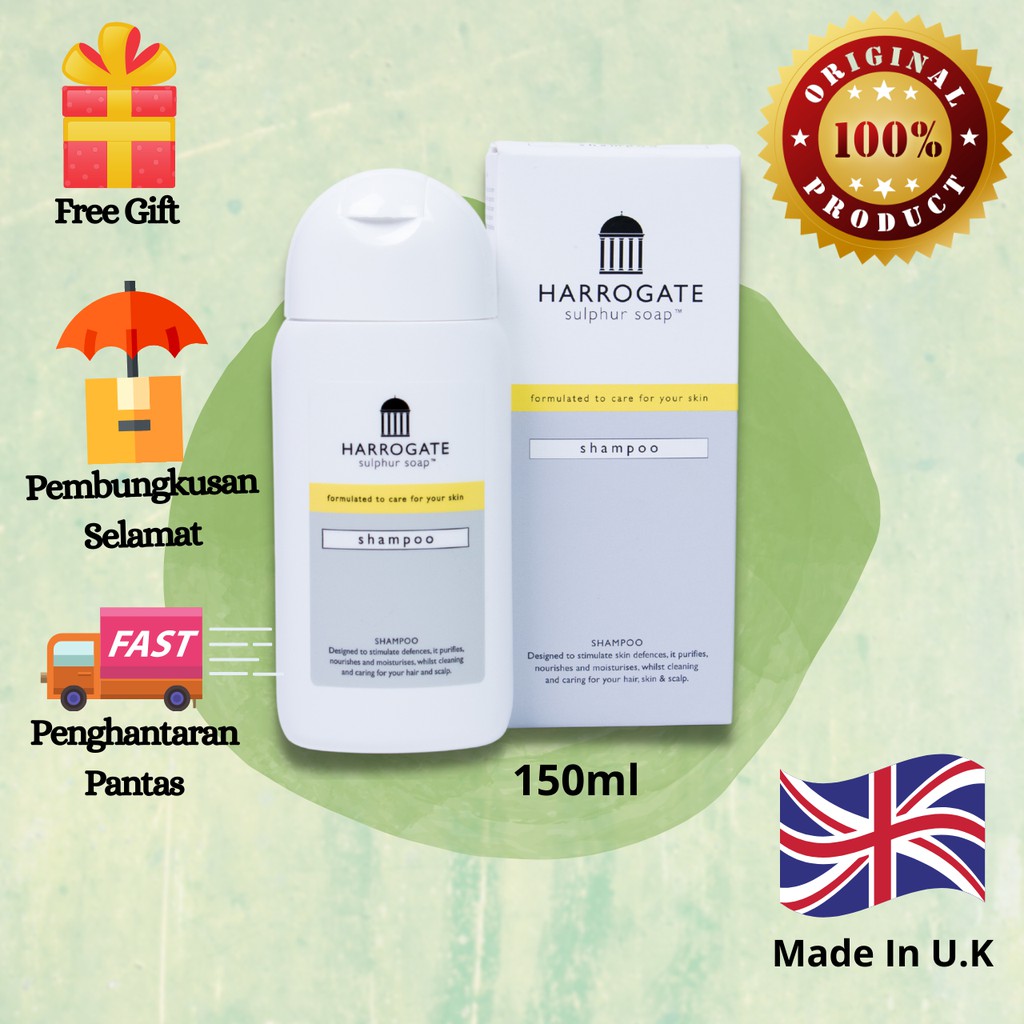 [SABAH] Shampoo Harrogate Sulphur for Eczema, Psoriasis | Shopee Malaysia
