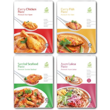 Kampongku The Chef Pack (More Discounts for All our Cooking Pastes ...