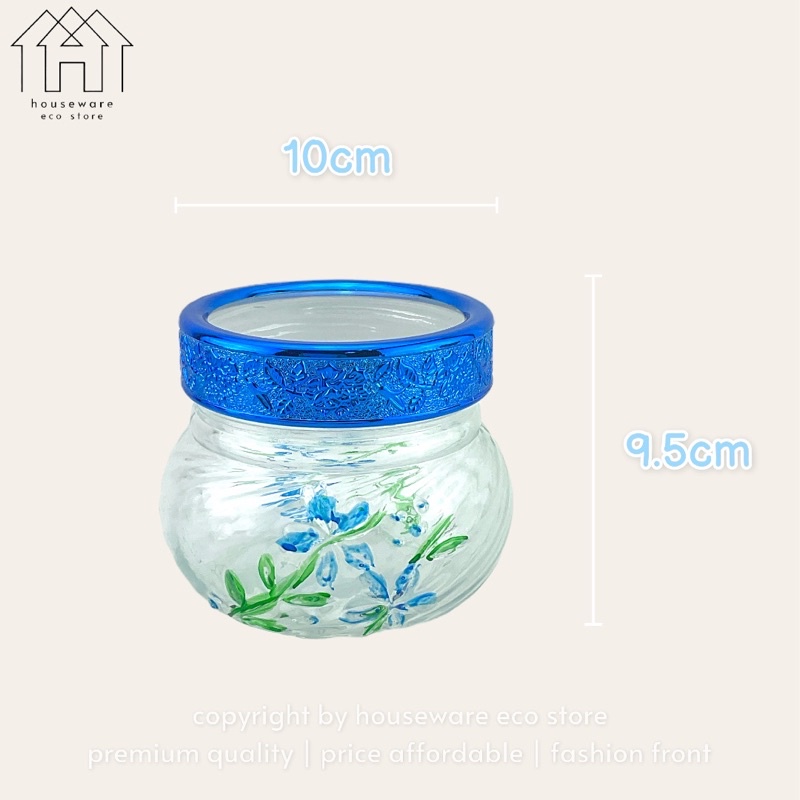 Balang Kuih Raya Kedap Udara / Glass Canister Jar / Balang Kaca / Bekas ...