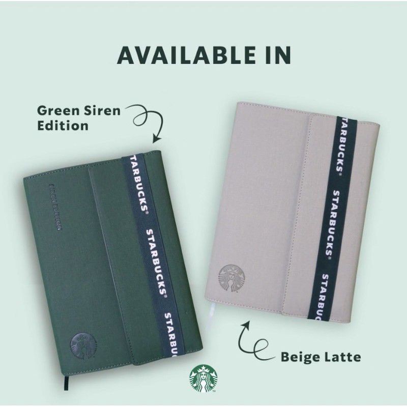 original starbucks 2021 diary notebook planner | Shopee Malaysia