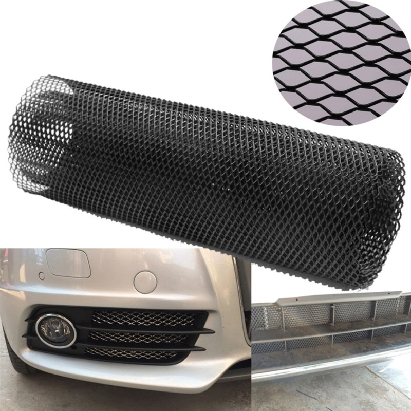 W* Hexagonal Mesh Grill Cover Bumper Hood Vent Grille Net Protect ...