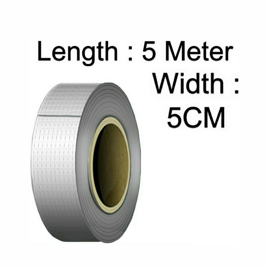 💥Aluminum Waterproof Roof Tape💥 Pelekat Gam Tampal Zink Tangki Paip ...