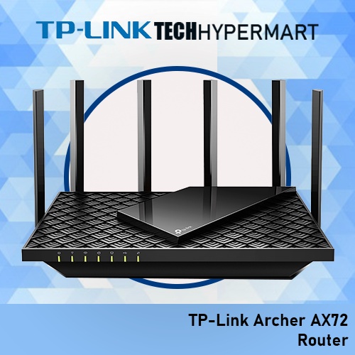 TP-Link Archer AX72 Routers (AX5400 Dual-Band, 2.4 GHz, 6× Antennas ...