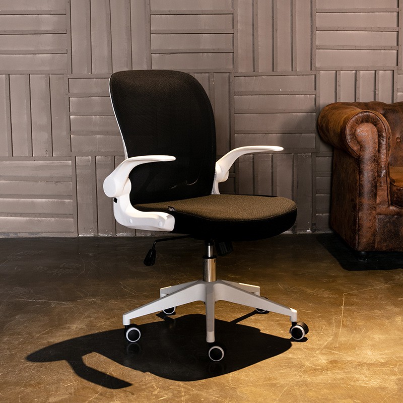 Foldable Office Chair Chair with Foldable Back Space Saving Study Chair ...