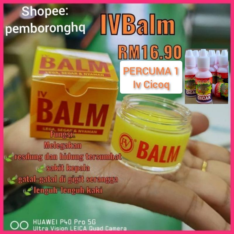 IVBALM | IV MIST versi Balm - TAHAN LEBIH LAMA PENGGUNAAN & MUDAH ...