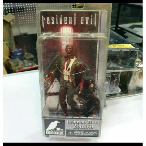 Original Resident Evil 10th Anniversary Crimson Head Zombie Neca Figure ...