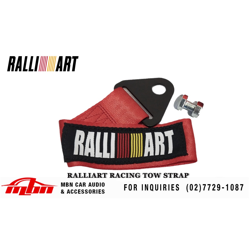RALLIART RACING TOW STRAP (1PC) | Shopee Malaysia