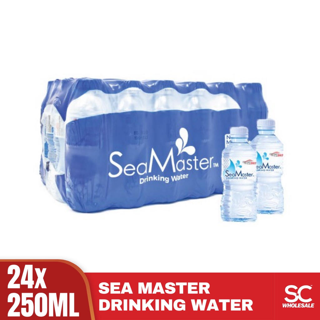 SeaMaster Drinking Water Air Minum Sea Master Mini Bottle 250ml x 24 ...