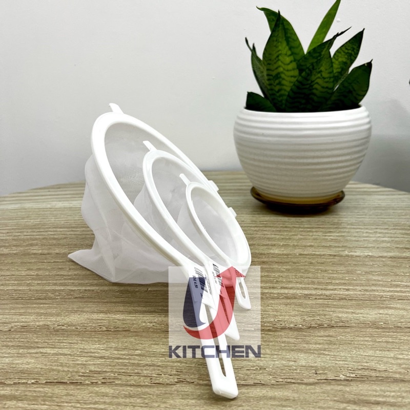 Pastry Mesh Strainer Double Layer Extra Fine/ Penapis Double Layer ...