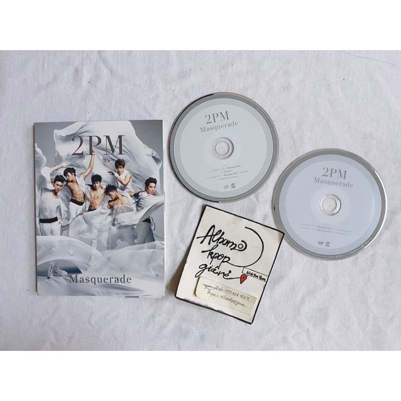 2pm Japanese Album Masquerade Has Opened Sealed, Including DVD photobook CD As Shown. | Shopee ...