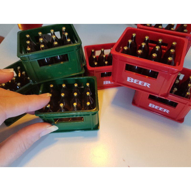 miniaturesworld beer drink bottle beer box drink box bar kitchen decor ...