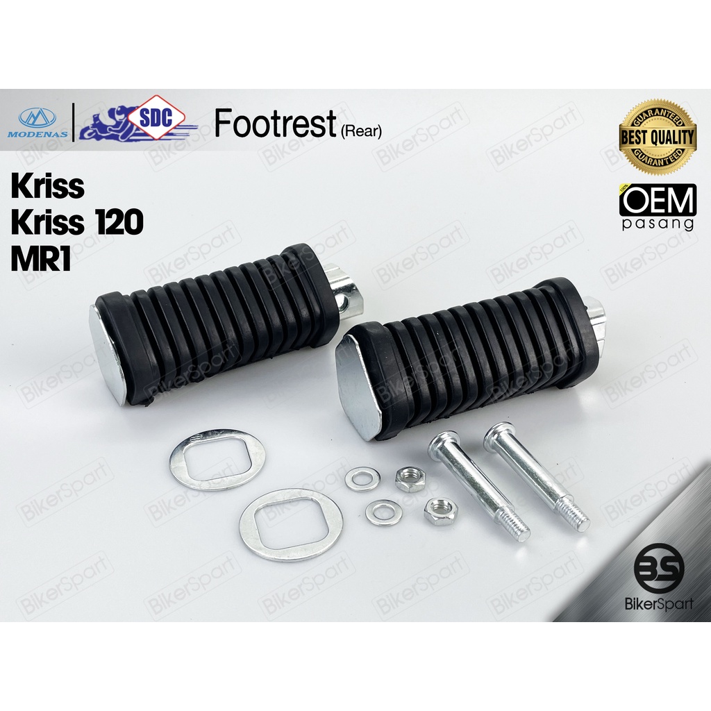 SDC Modenas Kriss 1~2 / MR1 / MR2 / CT110 / Rear Step Set / Footrest Set / Pemijak Kaki Belakang ...