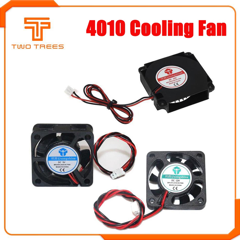 DC 5V/12V/24V Computer CPU Cooler Mini 4010 Cooling Fan 40x40x10mm/40x40x20mm Small Exhaust Fan ...
