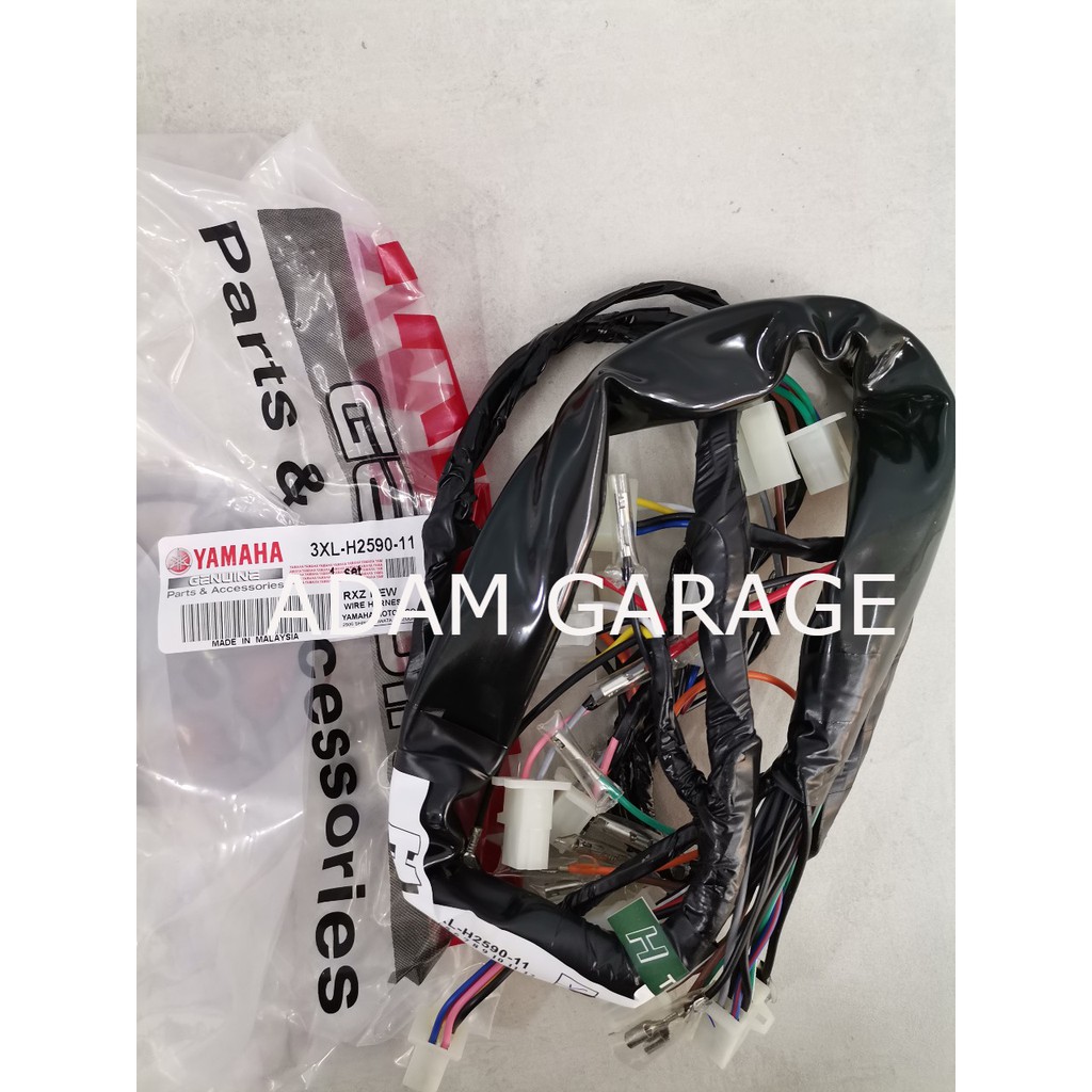 YAMAHA WIRING RXZ OLD MILI BOSH 6 SPEED 5 speed WIRE RXZ CATAL | Shopee ...