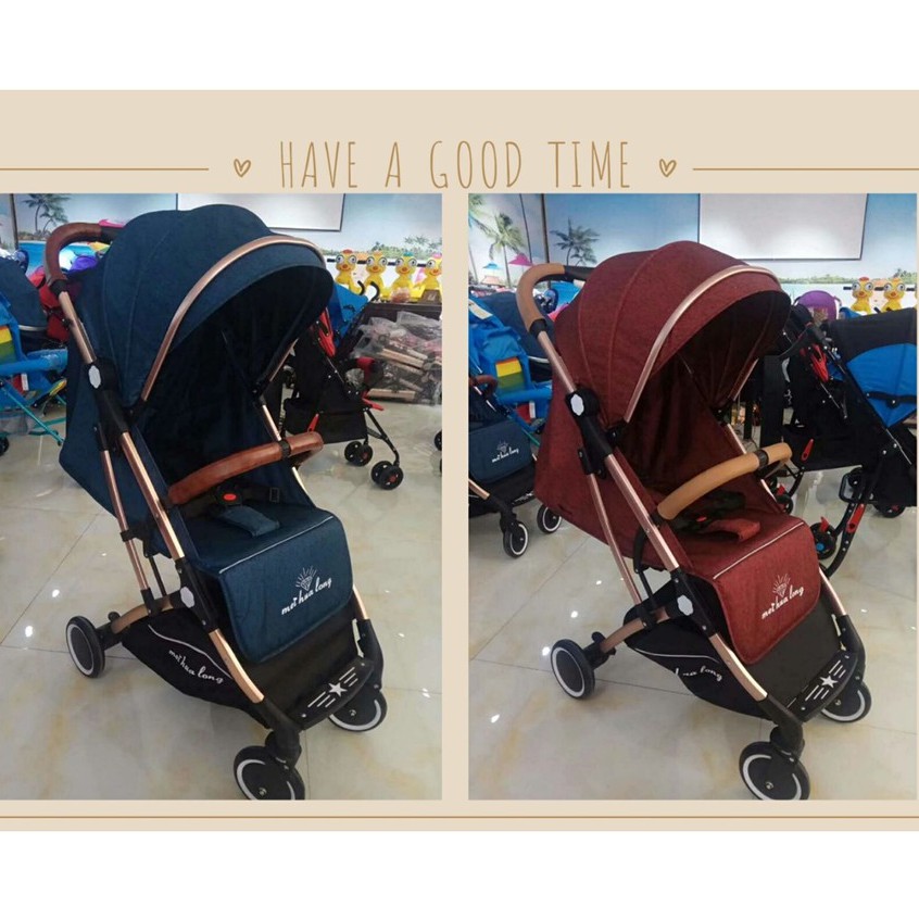 Lightweight Stroller Compact One-Hand Fold Baby Stroller Cabin Size ...