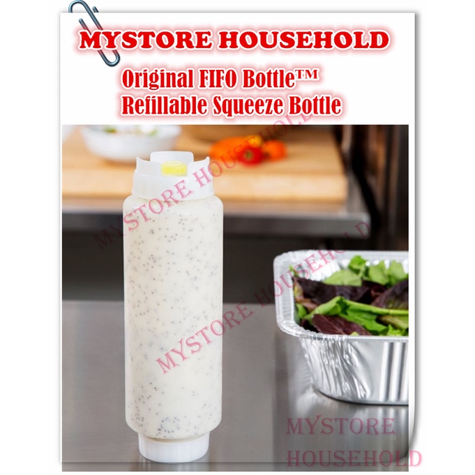 F.I.F.O Condensed Sauce Dispenser Bottle/FIFO Squeeze Bottle / Botol ...