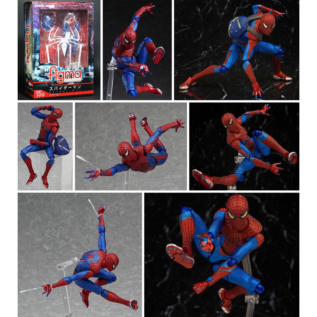 🌟ORIGINAL!🌟 [MISB] MAX FACTORY - FIGMA - NO.199 - THE AMAZING SPIDER ...