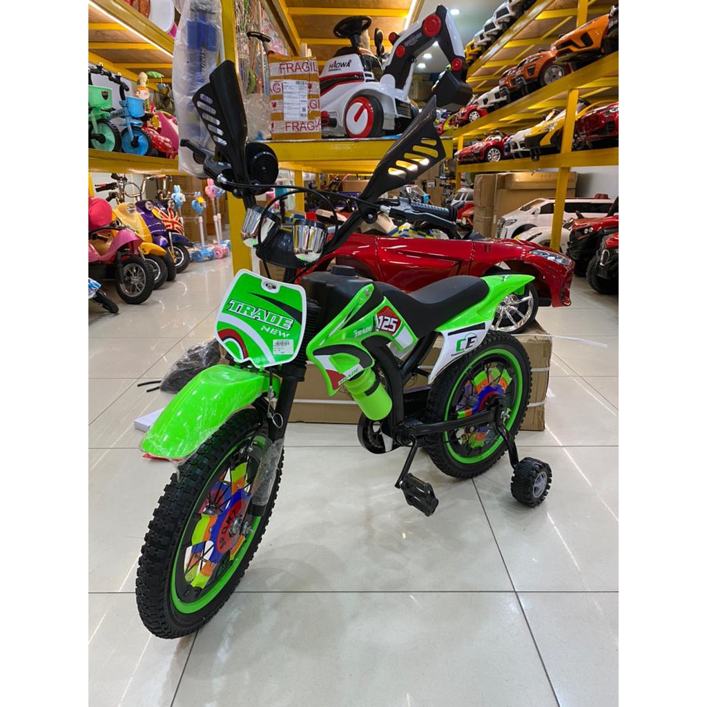 KIDS BICYCLE 16INCH/12INCH Scrambler Model Basikal Kanak-kanak ...