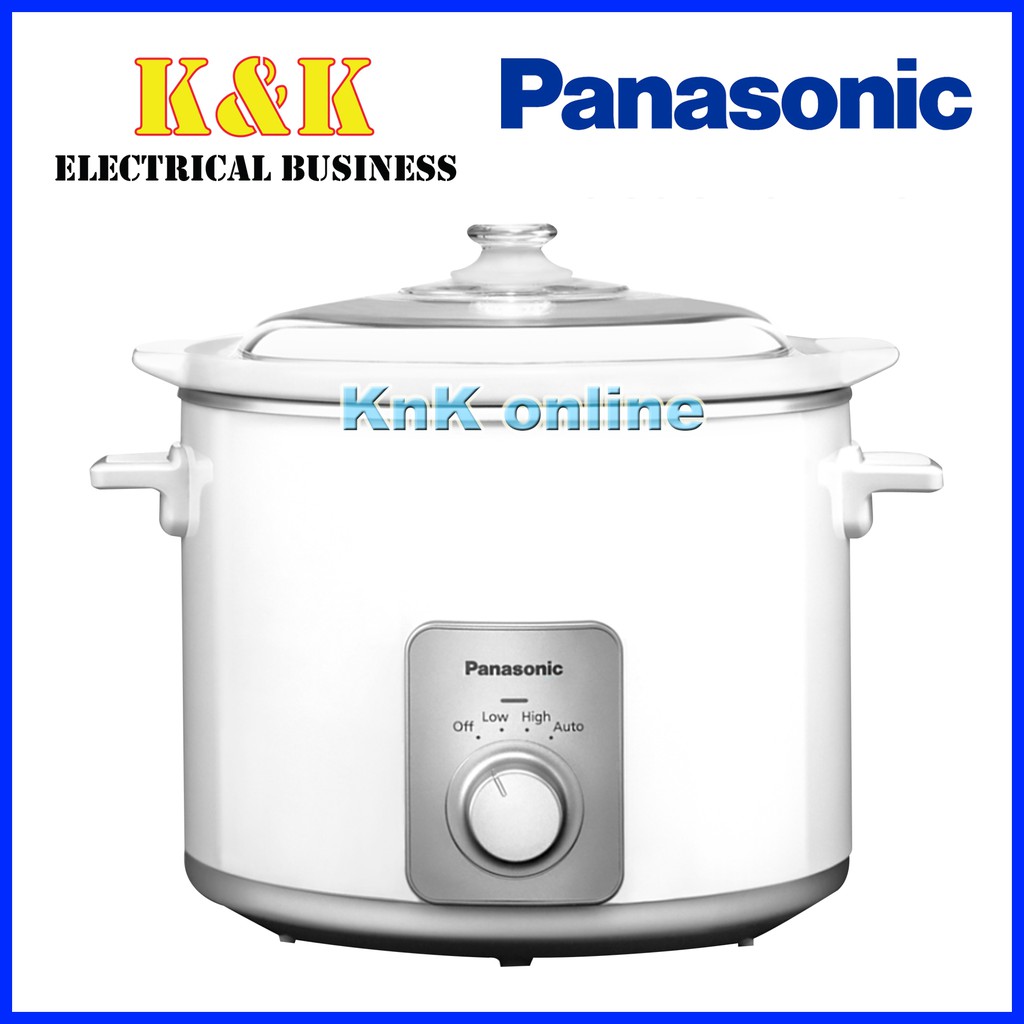 [NF-N50ASSL] Panasonic Slow Cooker 5.0L NF-N50A | Shopee Malaysia