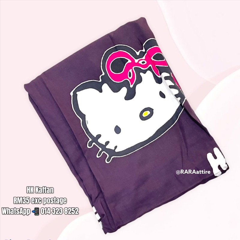 💗𝐑𝐀𝐑𝐀 𝐀𝐓𝐓𝐈𝐑𝐄💗 KAFTAN KELAWAR BATIK KELANTAN : CORAK KARTUN HELLO KTTY ...