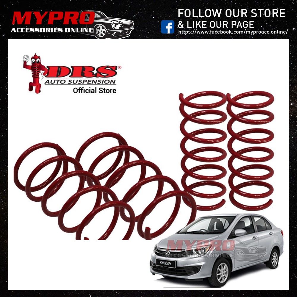 🔥drs xp series lowerd sportspring myvi viva axia alza kelisa kanci ...