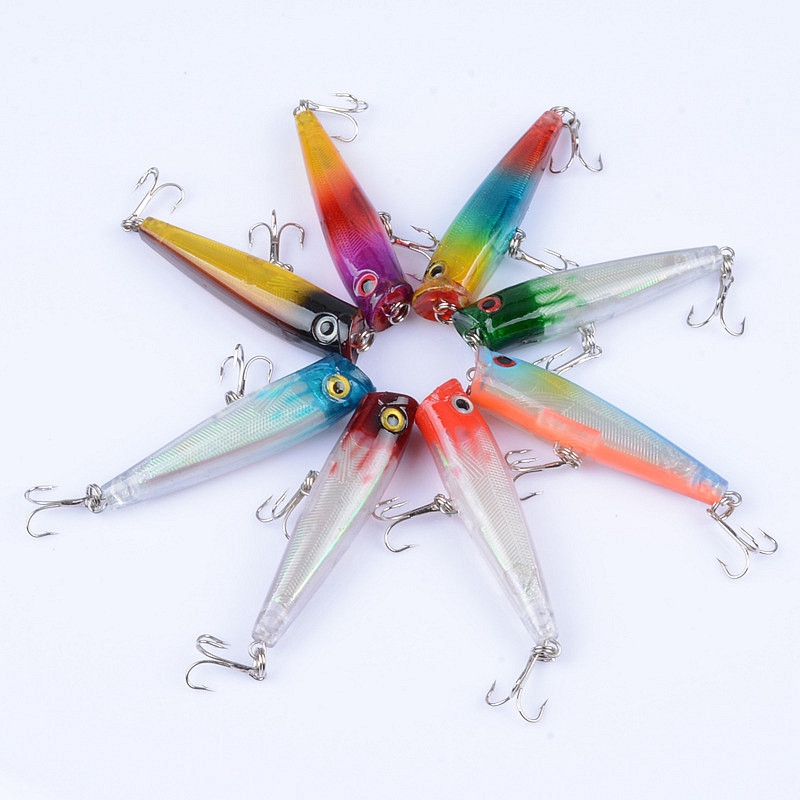 65mm/6.6g fishing lure fishing bait Fishing equipment for sea lake ...