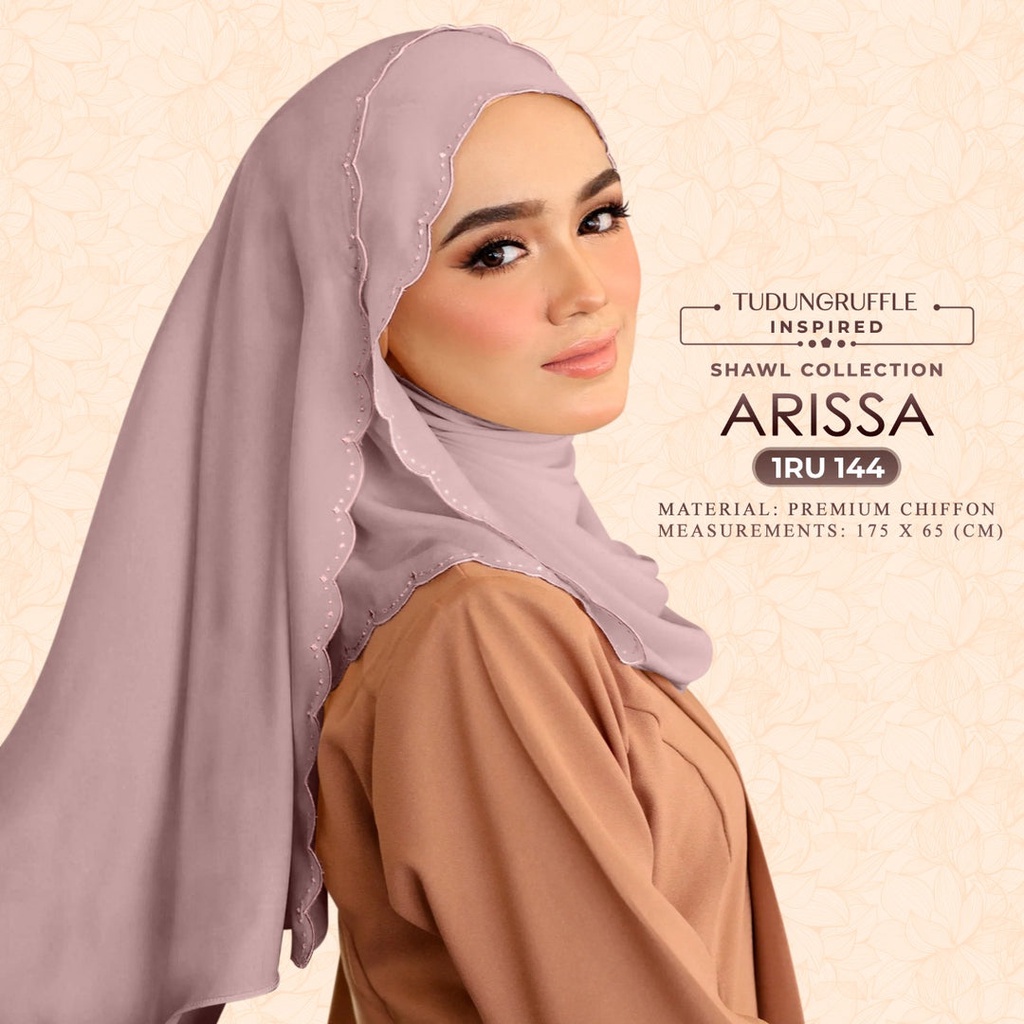 🔥 Ready Stock 🔥Tudung Ruffle ARISSA Shawl Collection | Shopee Malaysia