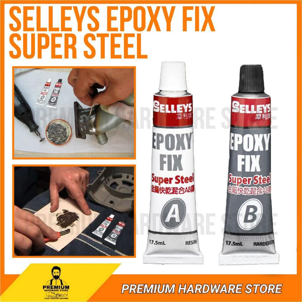 Selleys Epoxy Fix Super Steel 35ml | Shopee Malaysia