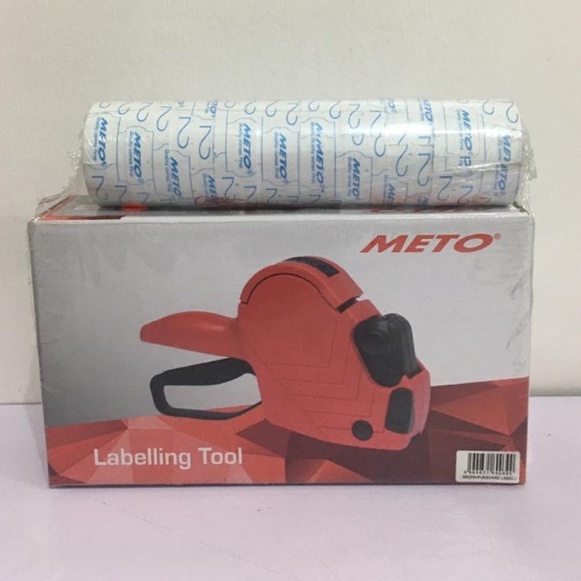 Labelling tool METO 👍FOC 1roll prices label | Shopee Malaysia