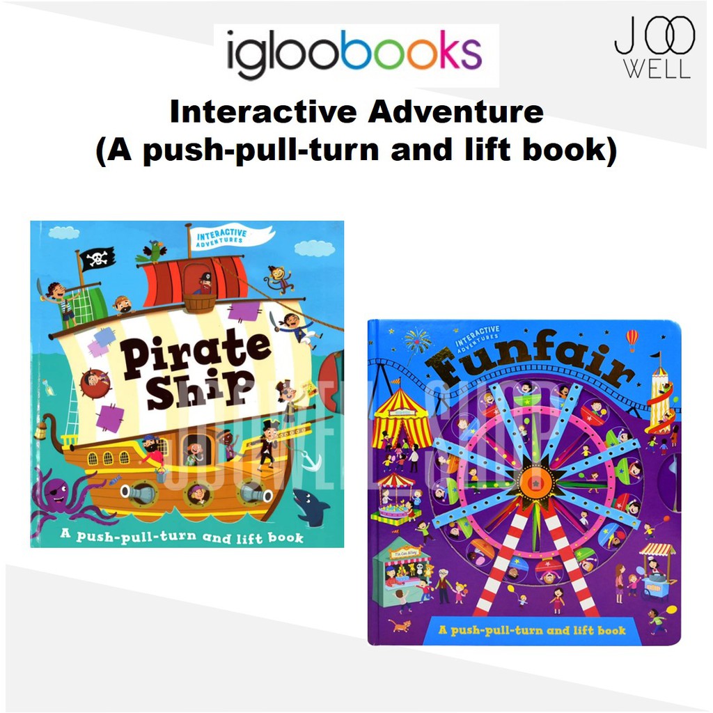 Interactive Adventures - Pirate Ship / Funfair (A push-pull-turn and ...